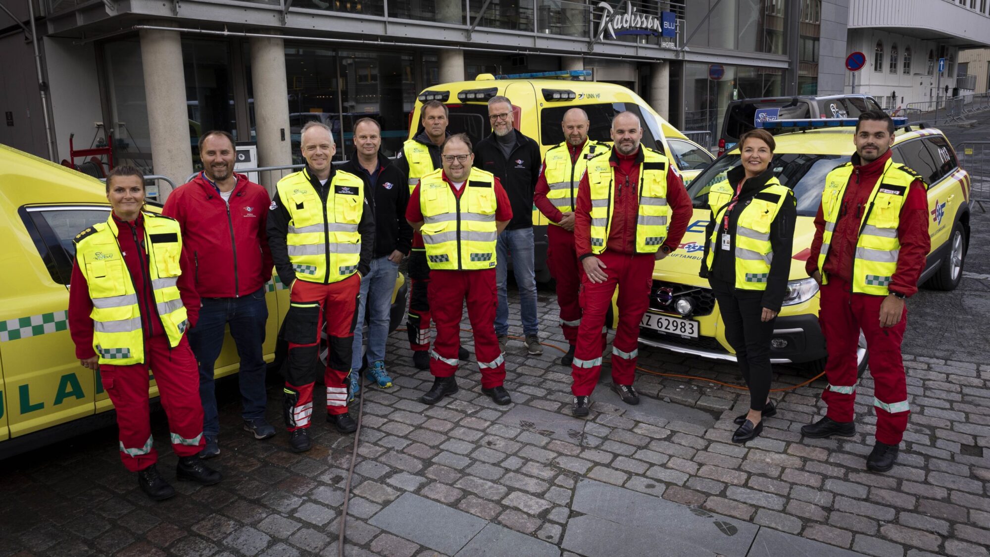 Styrker akuttberedskapen under Arctic Race - Norsk Luftambulanse