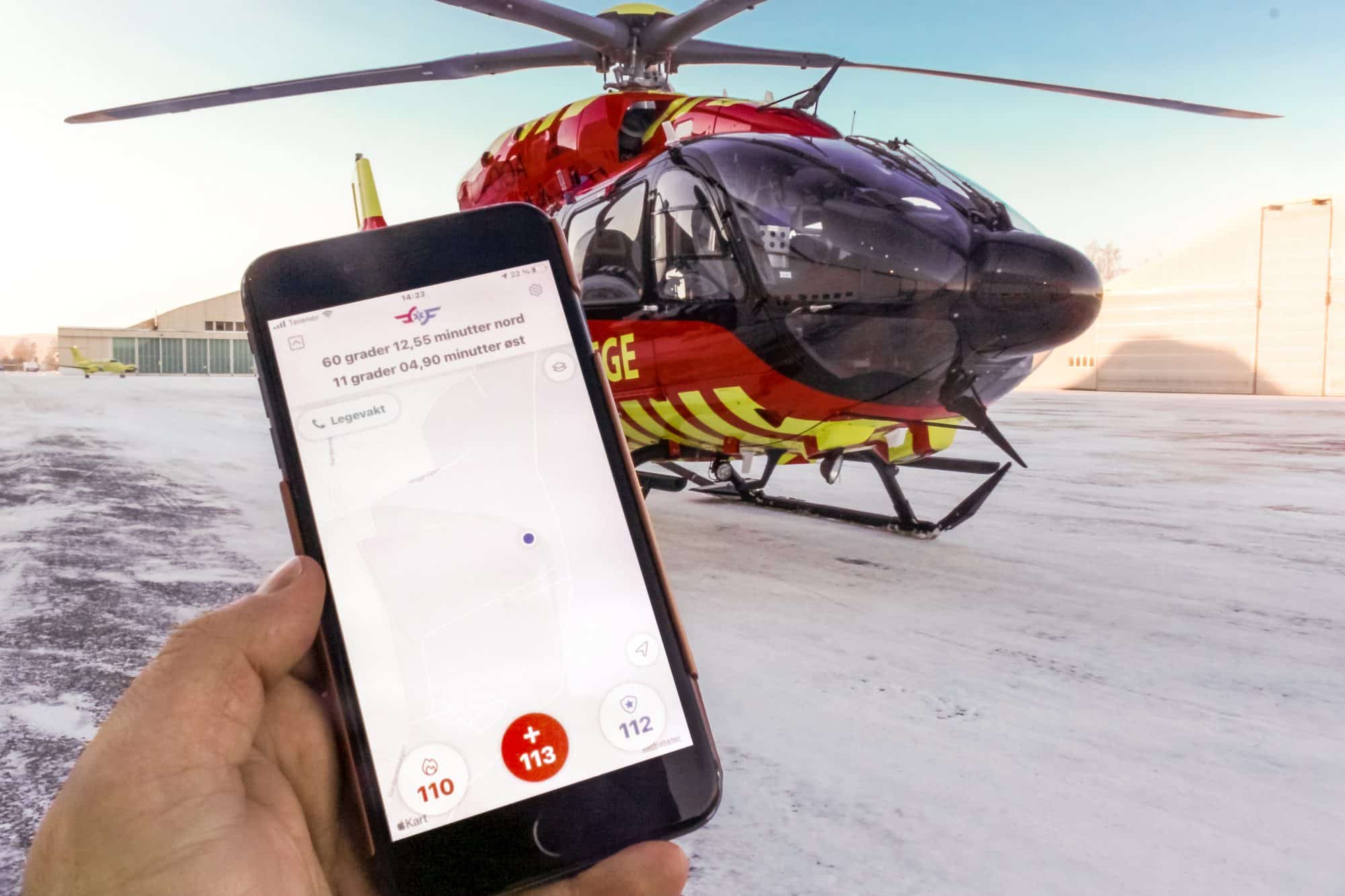 Last ned appen Hjelp 113 her! - Norsk Luftambulanse