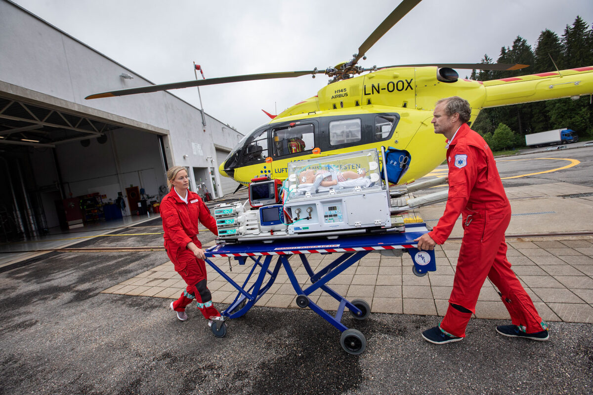 Min hjertesak: Trygg helikoptertur for de minste - Norsk Luftambulanse