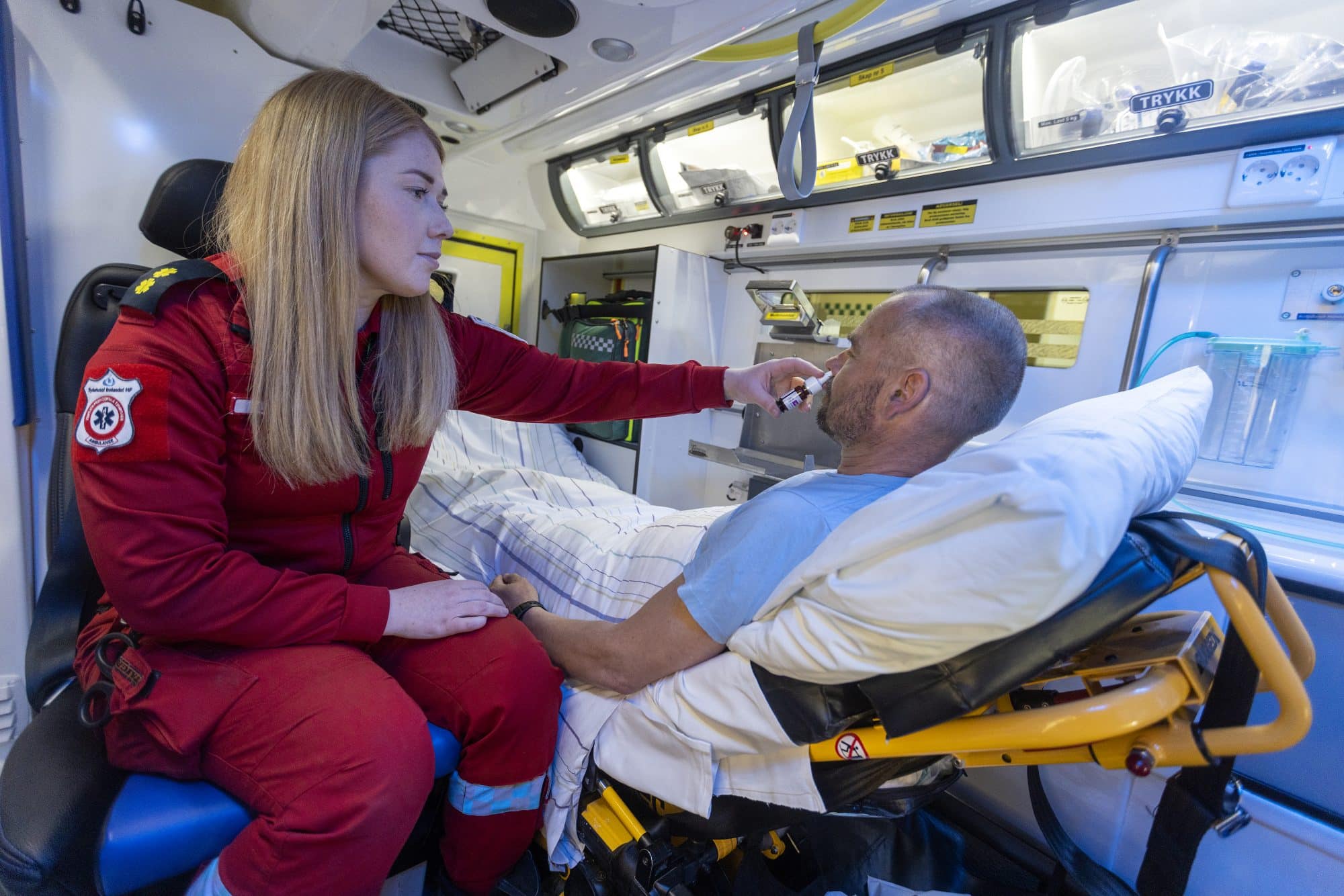 Smertebehandling i ambulanse - Norsk Luftambulanse