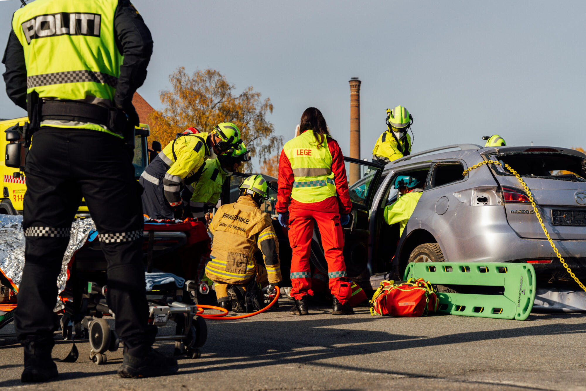 TAS 25 år: Feiret med et smell - Norsk Luftambulanse