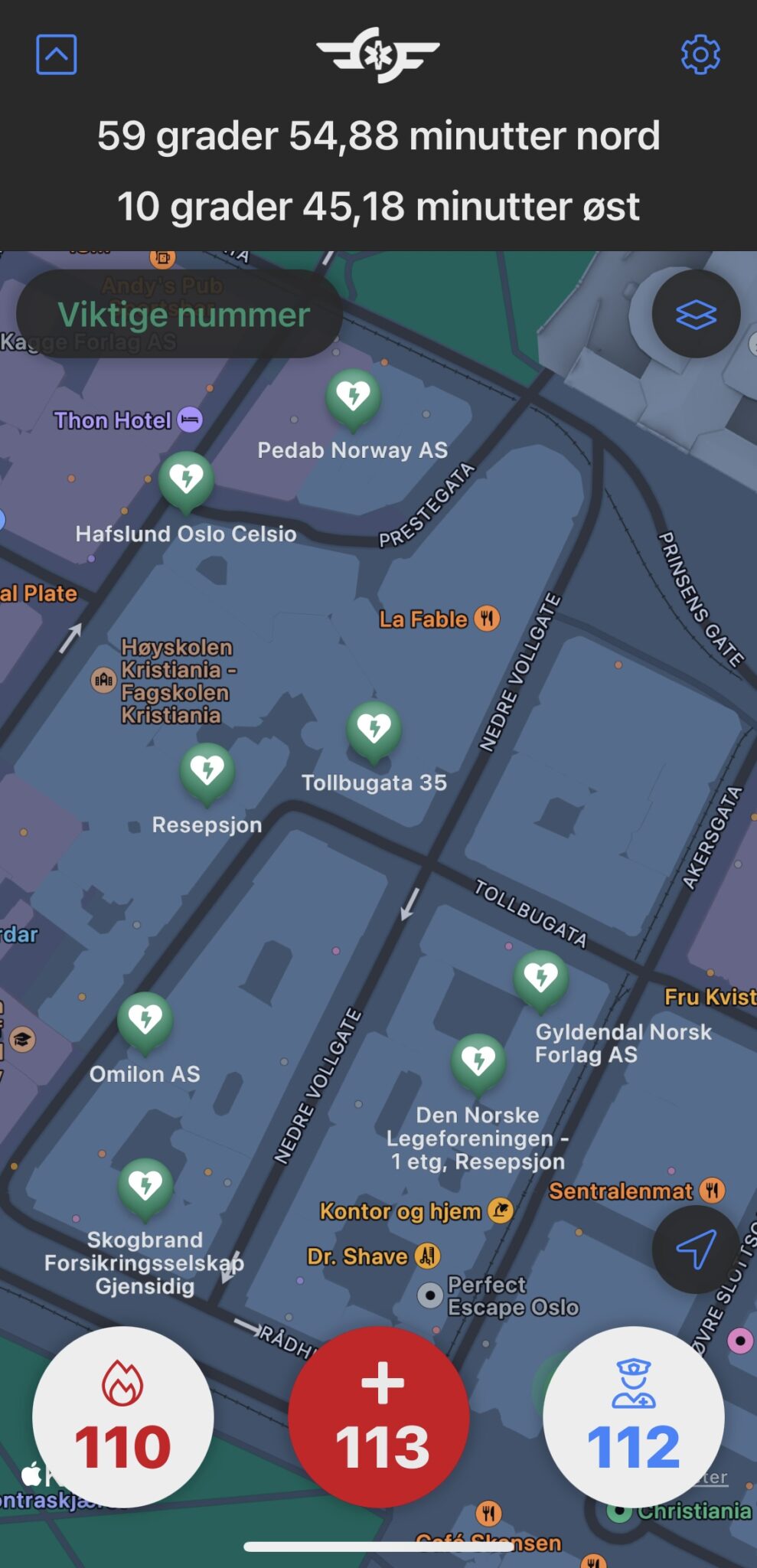 Dette er nytt i Hjelp 113-appen - Norsk Luftambulanse