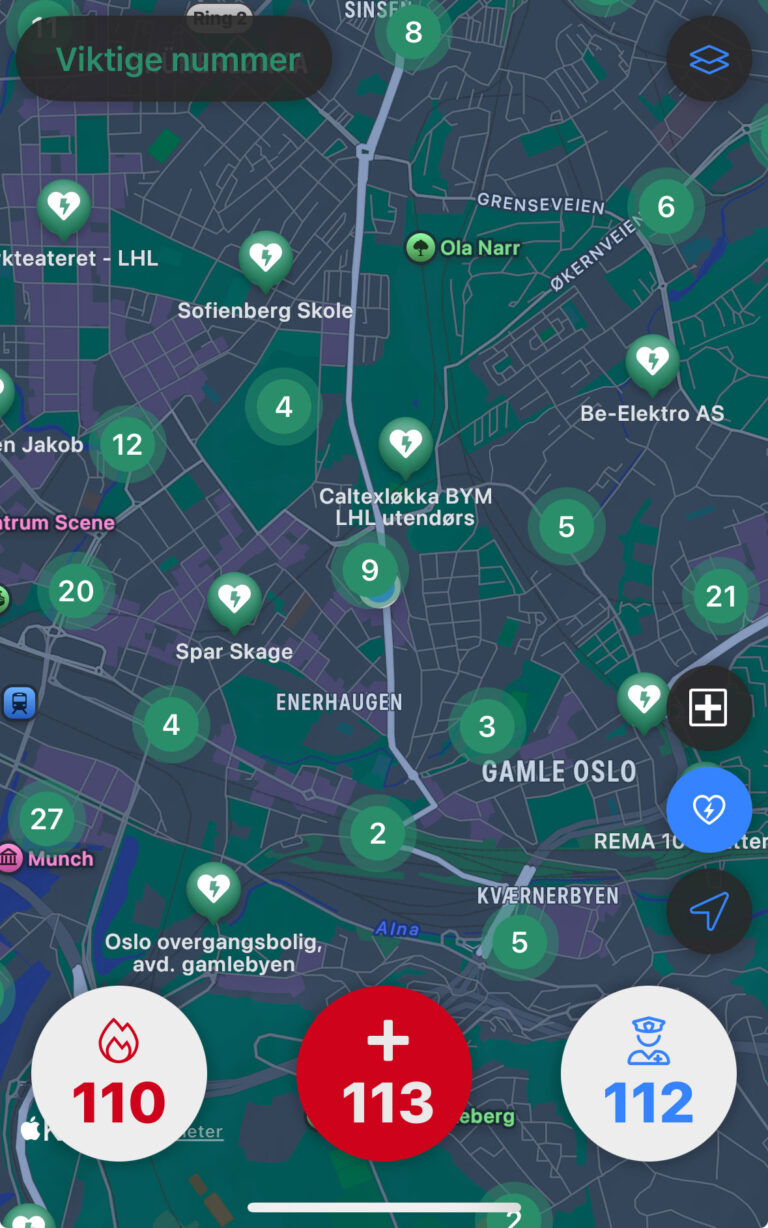 Hjelp 113-appen fyller 15 år - Norsk Luftambulanse